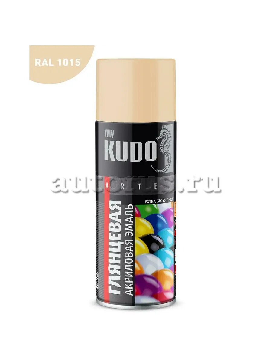 Эмаль универсальная акриловая RAL 1015 слоновая кость высоко