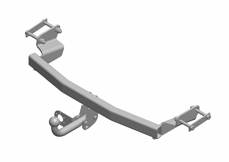 Фаркоп AvtoS для JEEP COMPASS (2007-2011), PATRIOT (2007-2011) с универсальной электрикой и сертификатом в комплекте, арт.(JW 02+electr)