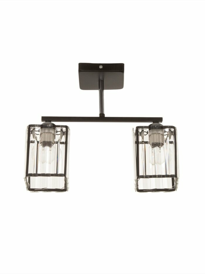 Люстра 6591191/2 E27 40 Вт черный 42×12×24 см BayerLux
