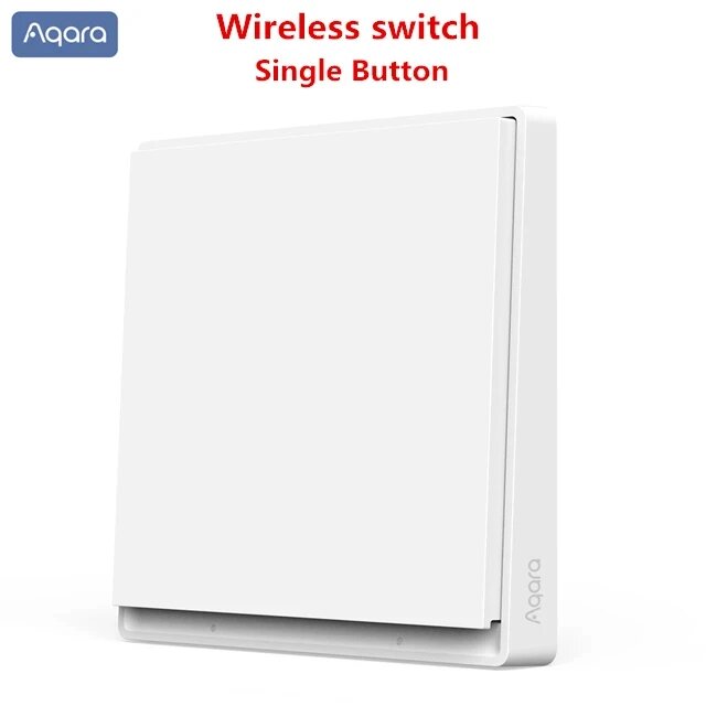 Умный выключатель Aqara Smart Wall Switch E1 ZigBee 3.0 беспроводной ключ умный домашний выключатель света火线 без нейтрального провода для Xiaomi Mi Home Homekit-Беспроводной 1 ключ