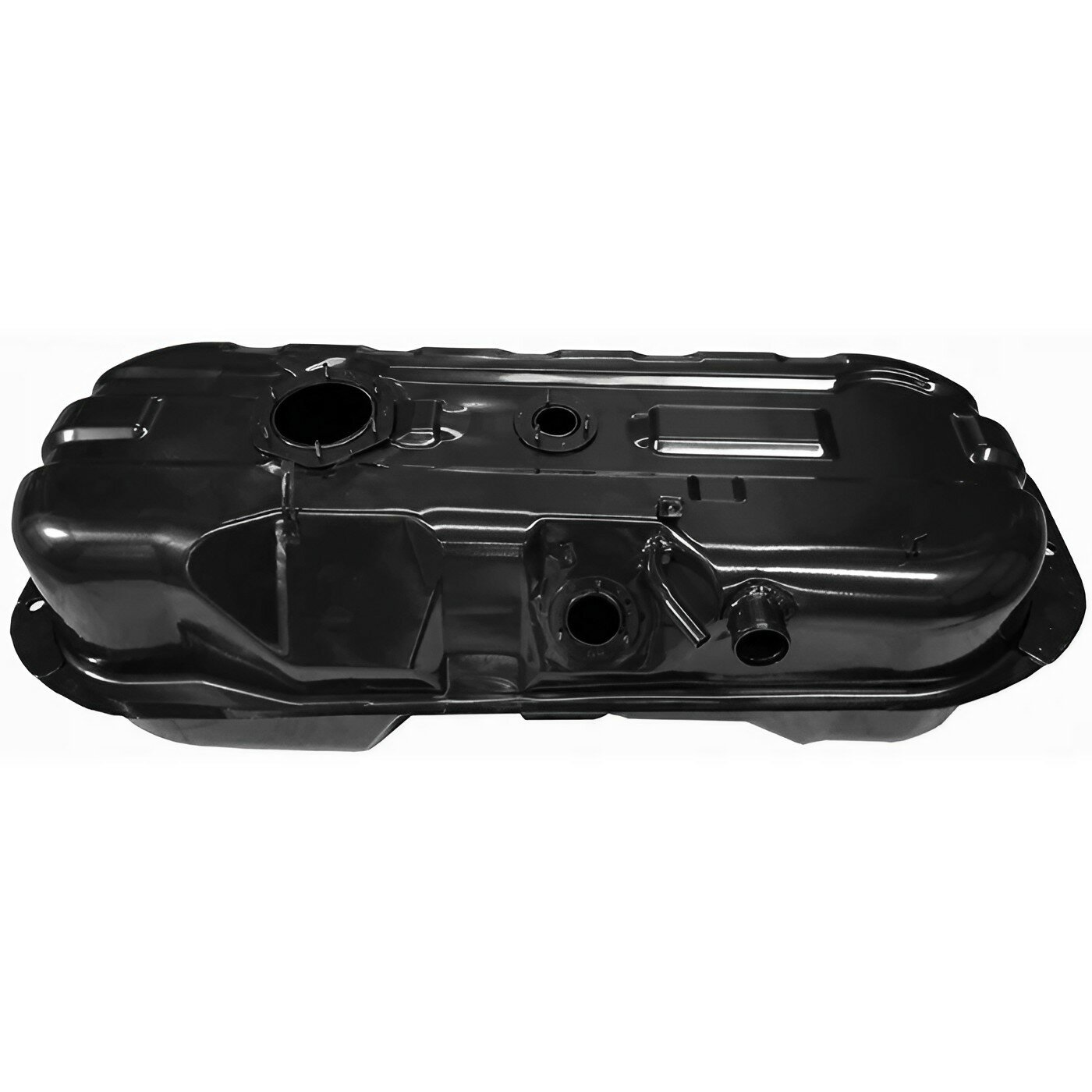 Топливный бак стальной Mitsubishi L200 3 поколение, антикоррозия