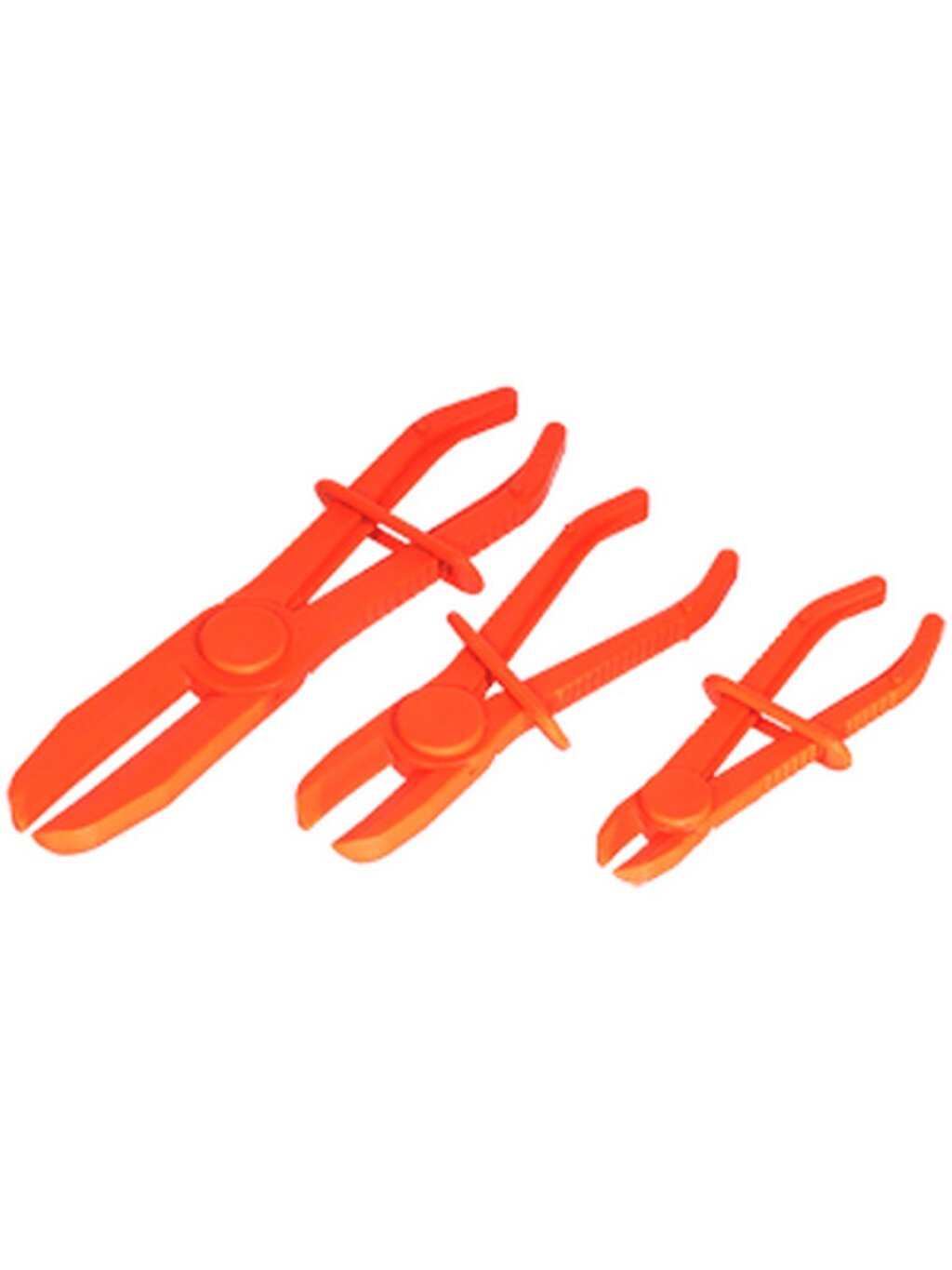 Зажим для шлангов 15-60 мм "АвтоDело" (3 шт. с фиксатором)