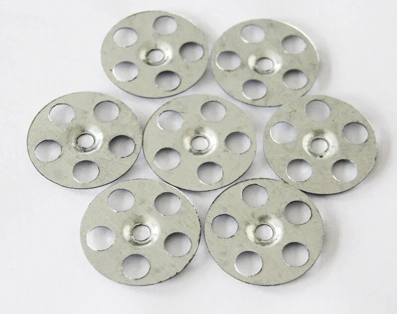 Металлические шайбы для крепления изоляции 36 мм 10 шт.