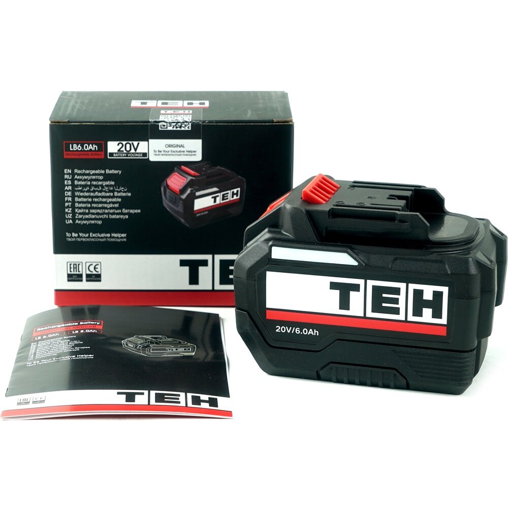 Аккумуляторная батарея TEH LB6.0Ah 20V