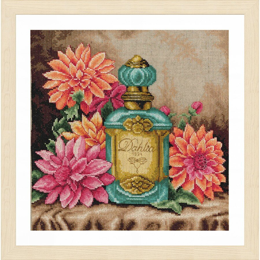 Набор для вышивания The scent of dahlia 29 x 29 см LANARTE PN-0206925