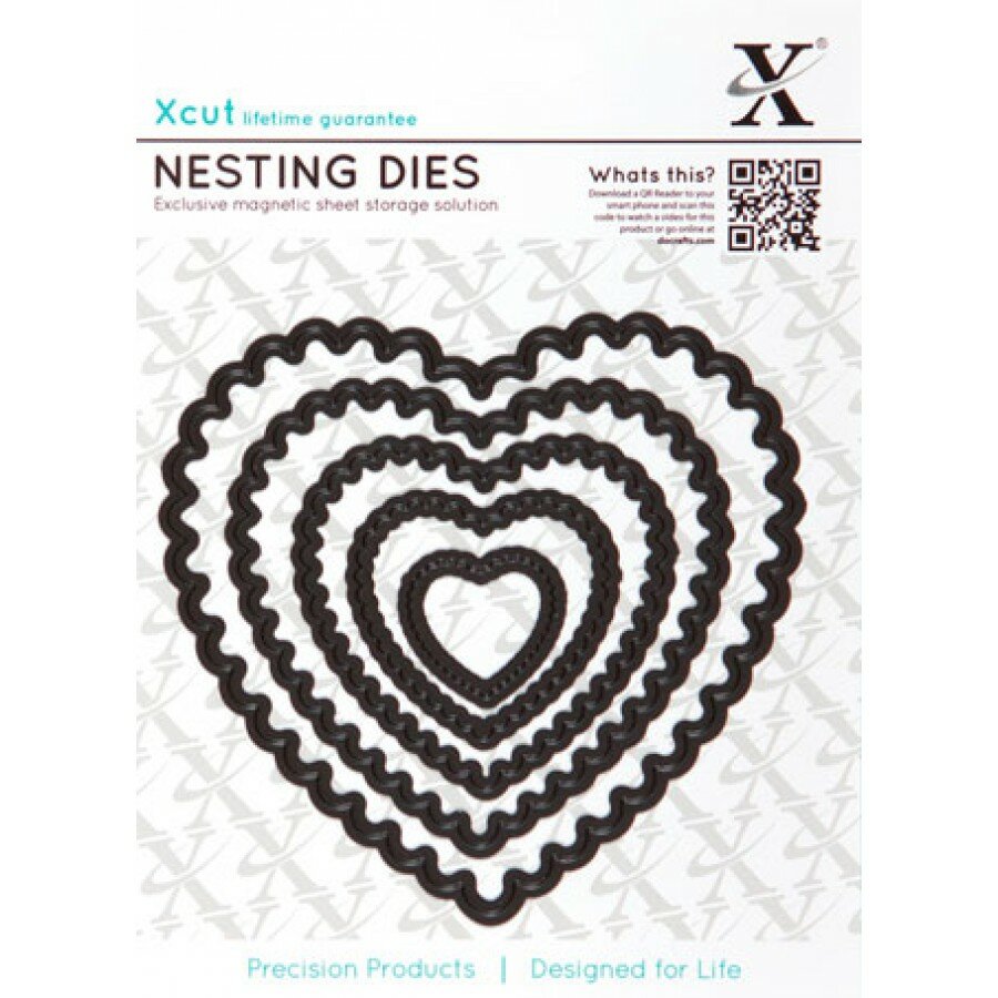 Набор ножей для вырубки Зубчатое сердце DOCRAFTS XCU503407