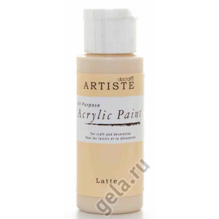 Краска акриловая ARTISTE латте 59 мл DOCRAFTS DOA763252