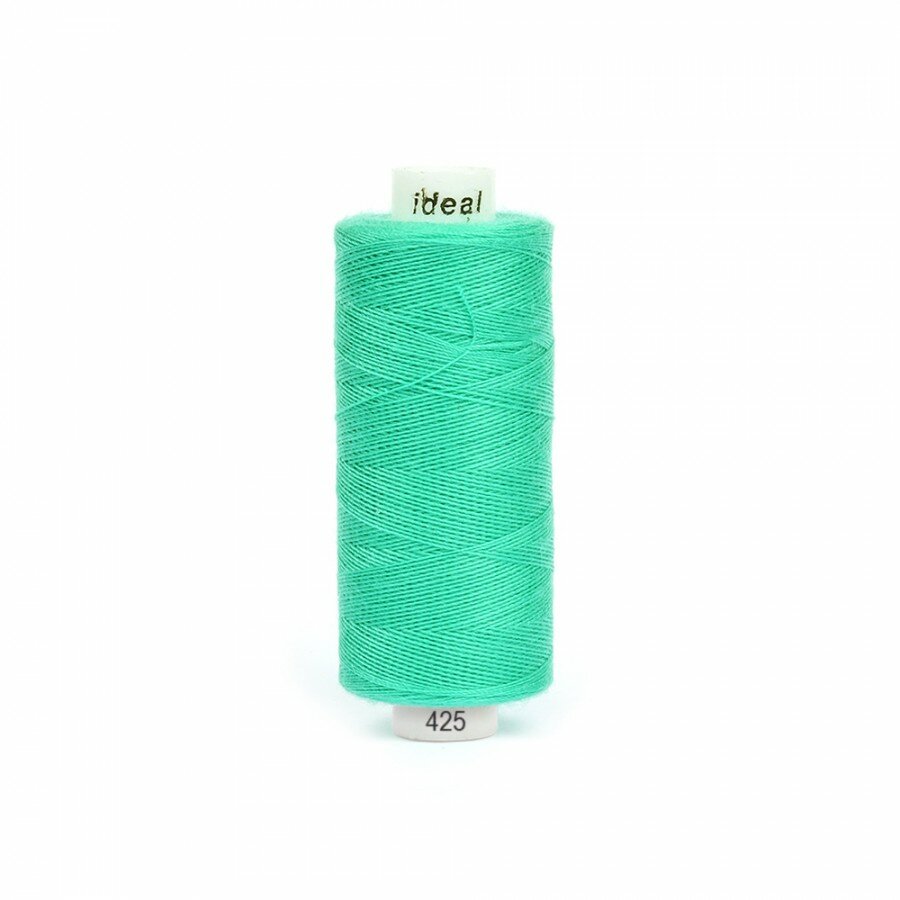 Нитки бытовые IDEAL 40/2 366м 100% п/э, цв.425 св. зеленый