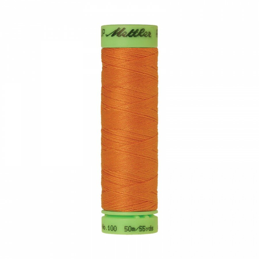 Нить вышивальная AMANDA 100, 50 м 0122 Pumpkin
