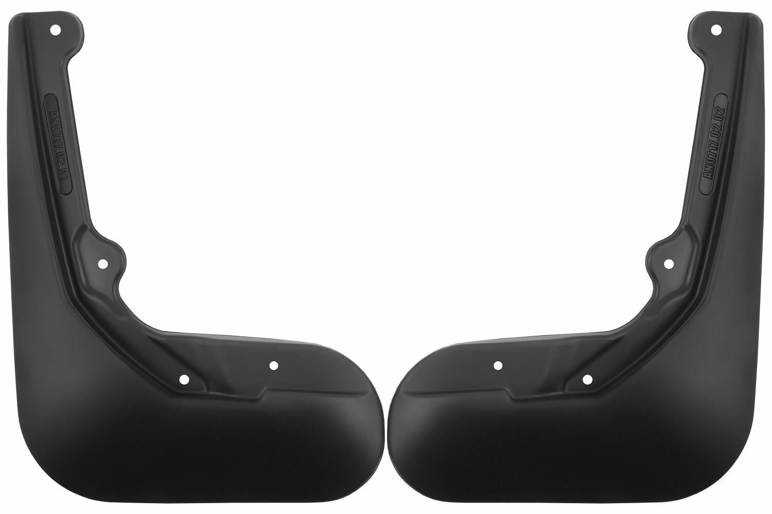 Брызговики задние подходят для HAVAL H3 2024 - 2 шт.(optimum) в пакете / Хавал Х3