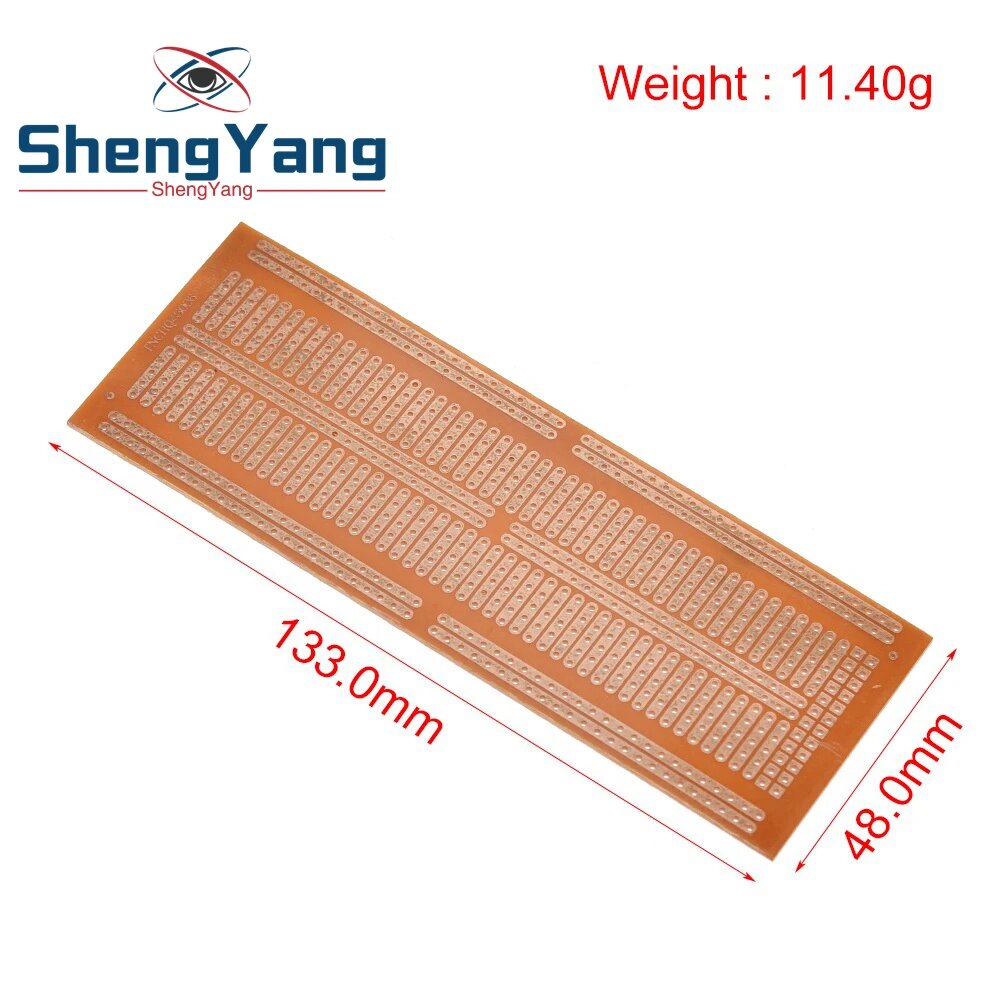 Прототипные платы из бакелита 48x133 мм 1pcs