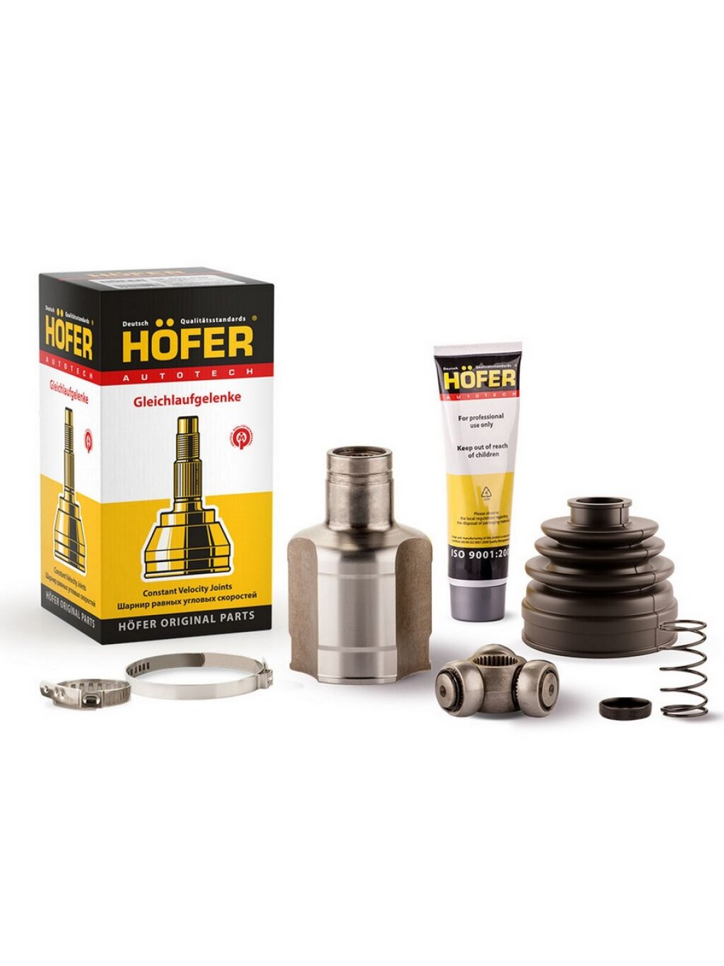 ШРУС для а/м Lada Largus, Renault Logan (внутренний) (23x30 шлица) (КПП JR5) HOFER