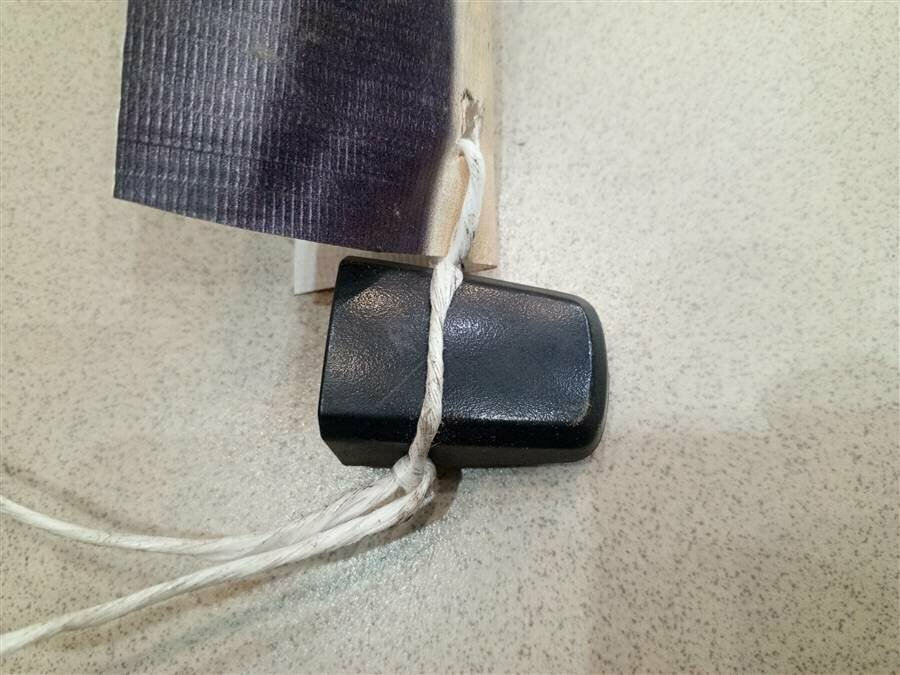 Накладка вставки замка двери задней левой от Chevrolet Aveo T250 2005-2011