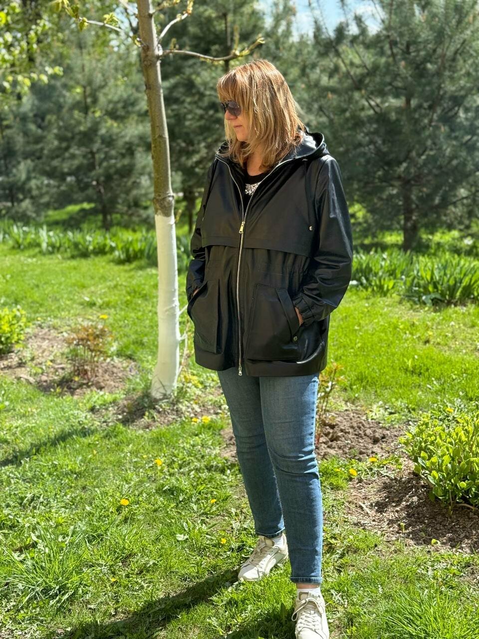 Куртка кожаная