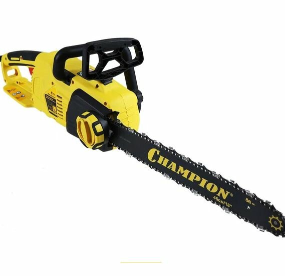 Пила цепная электрическая CHAMPION (2,4кВт, 4,66кг) продольный двигатель