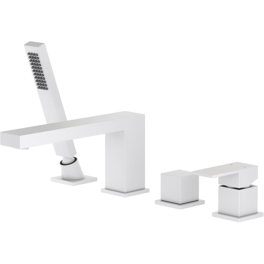 Смеситель на борт ванны Timo Selene 2130/16Y матовый белый