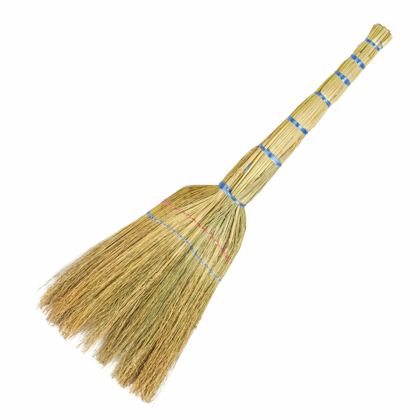 Веник Любаша сорго 2-х прошивной, "Бюджет", 310-330 г, ширина 26-28 см, длина 77 см (600109)