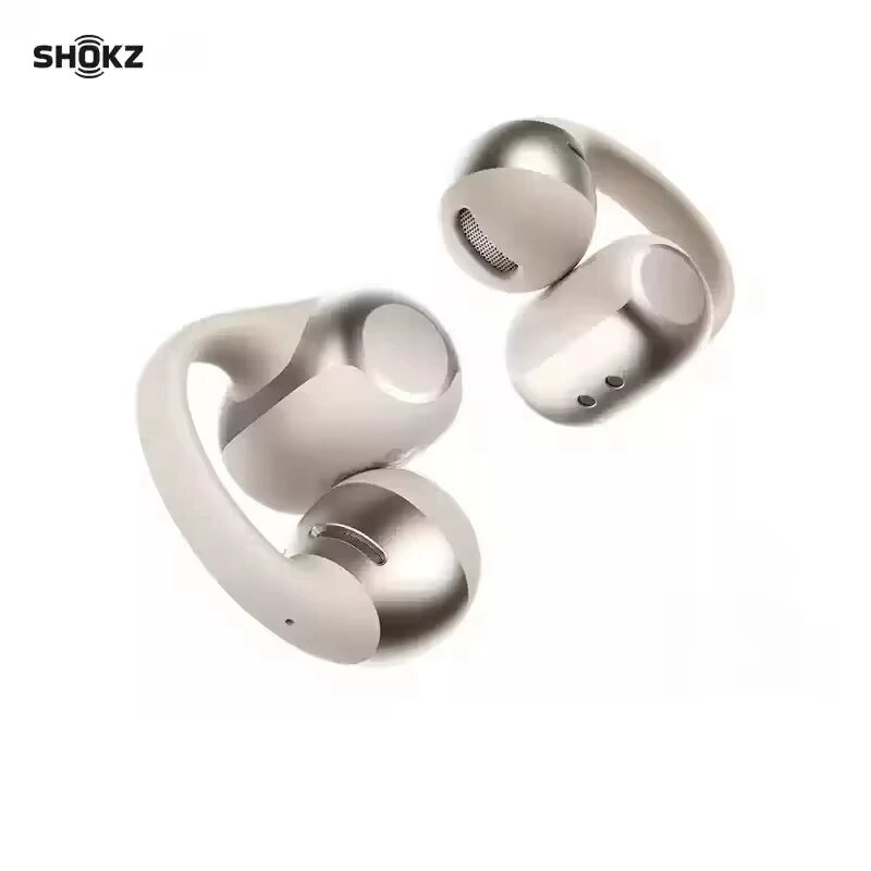 Беспроводные наушники SHOKZ OpenDots One Bluetooth: легкие Hi-Fi игровые наушники-клипсы для ноутбуков и ПК, с возможностью индивидуальной настройки