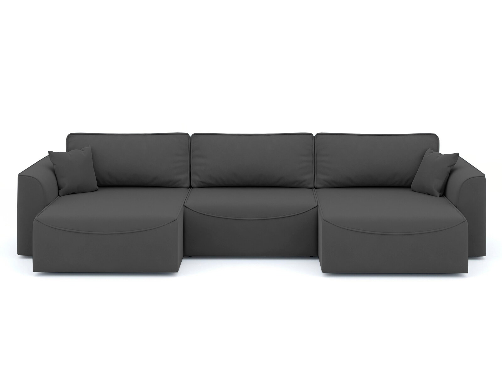 Диван угловой Рафаэль-П, НПБ Грей