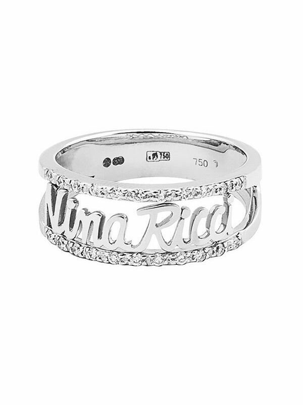 Кольцо, белое золото, 750 проба, бриллиант