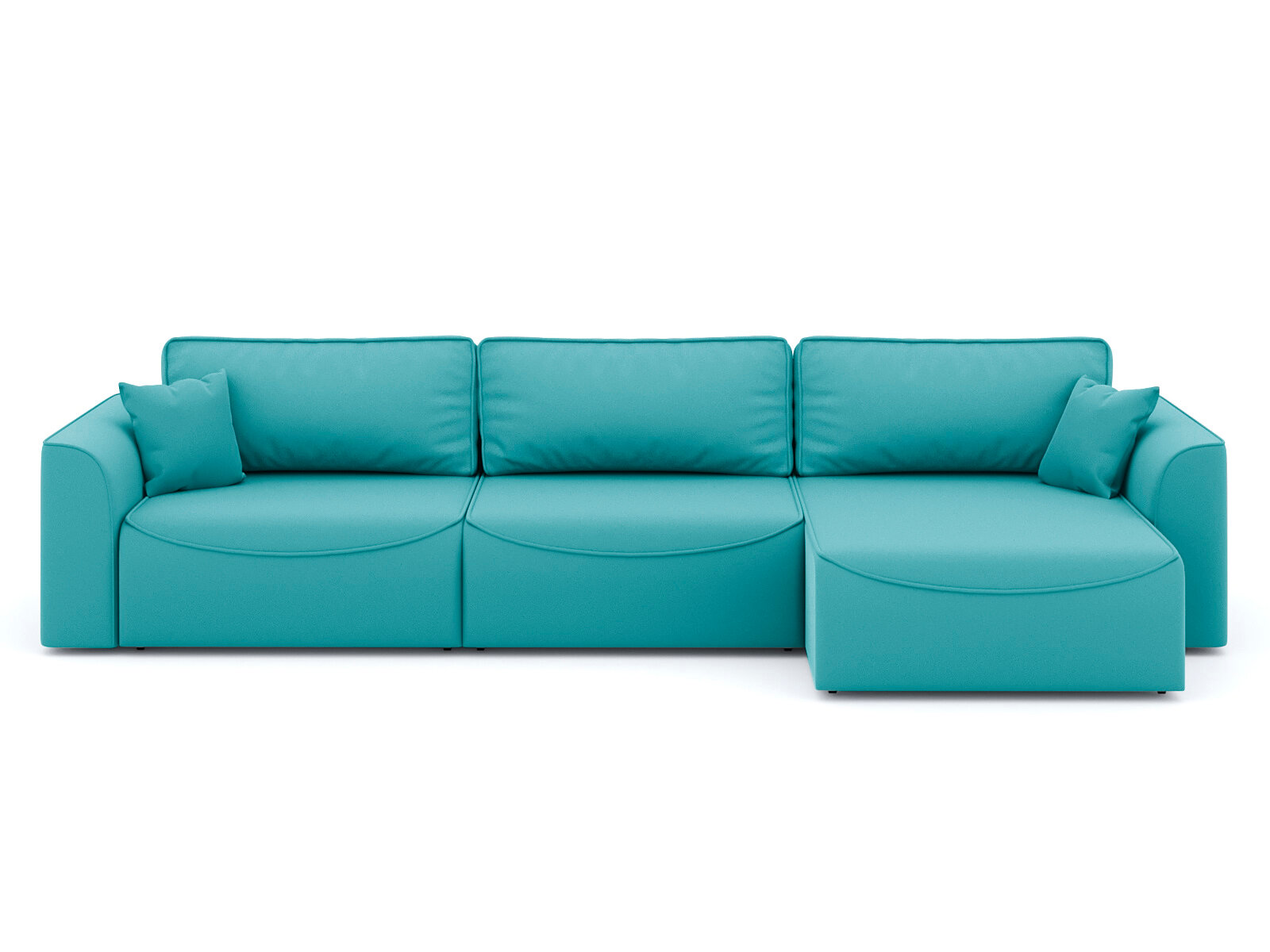 Диван угловой Рафаэль-3 НПБ, Азур