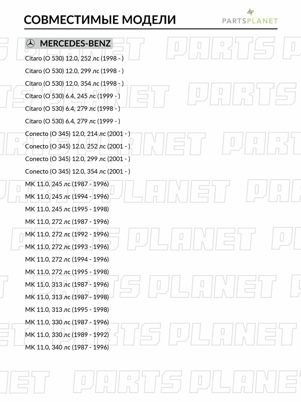 Сетка глушителя для Мерседес Цитаро, MK, NG, Неоплан Ситилайнер 82-01601-SX STELLOX — фото 1