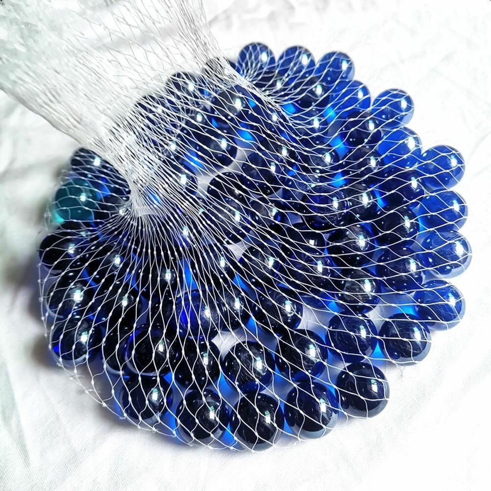 Стеклянные шарики Марблс для декора и игр, 16мм, 50 шт