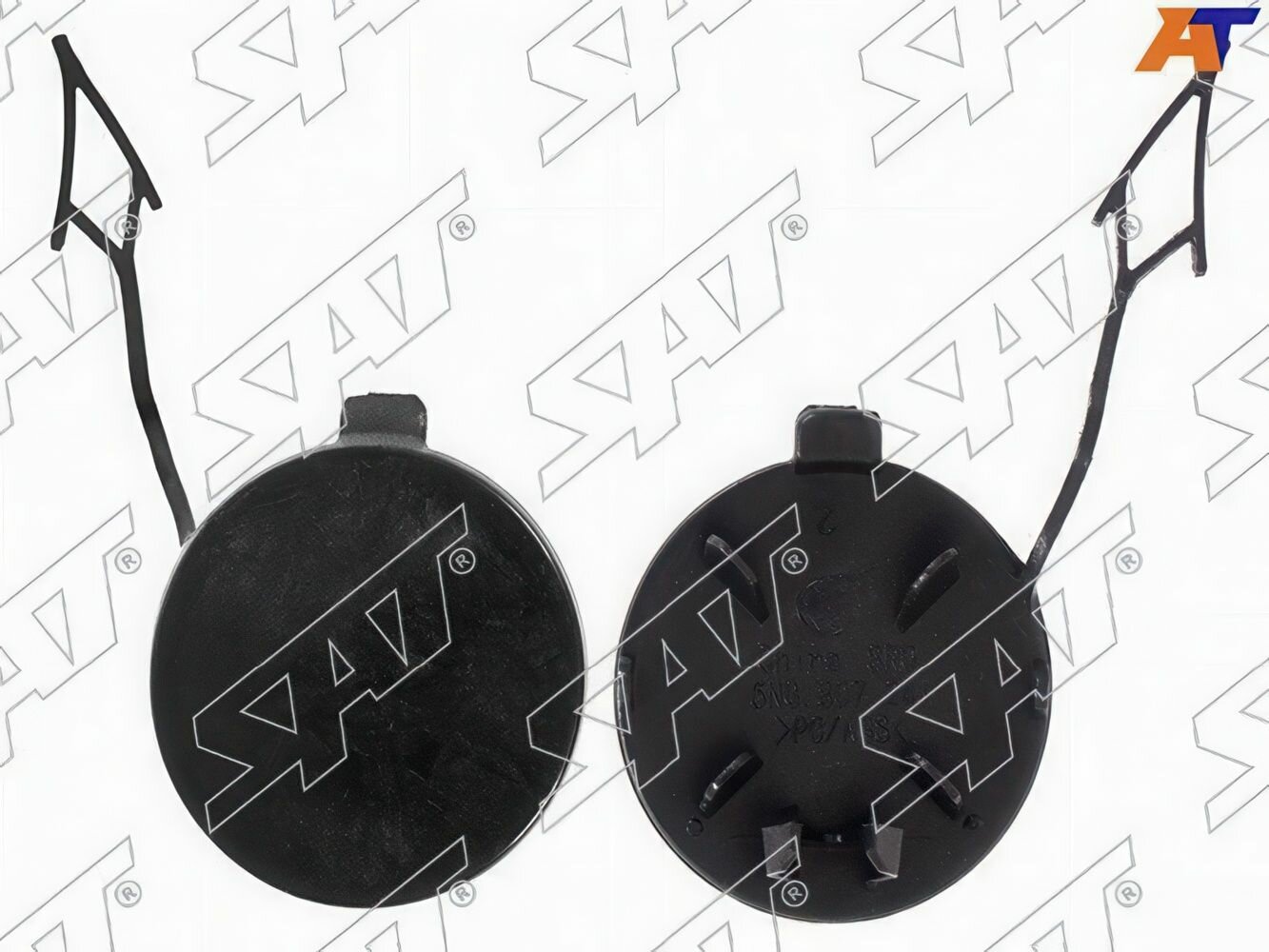 Заглушка в бампер, под крюк для Фольксваген Тигуан арт ST830065 SAT