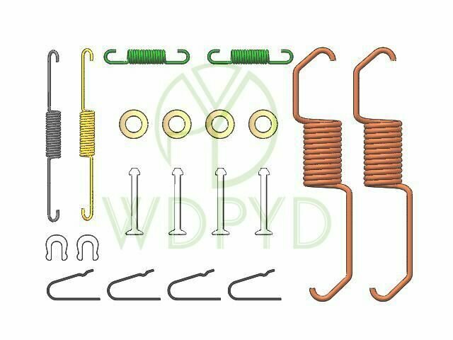 Ремкомплект барабанного тормоза 17321K для Honda Accord, Civic, CR-V, Fit