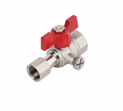 Кран шаровой для подключения манометра 1/2*1/2 ВР TIM BV213-C0202N