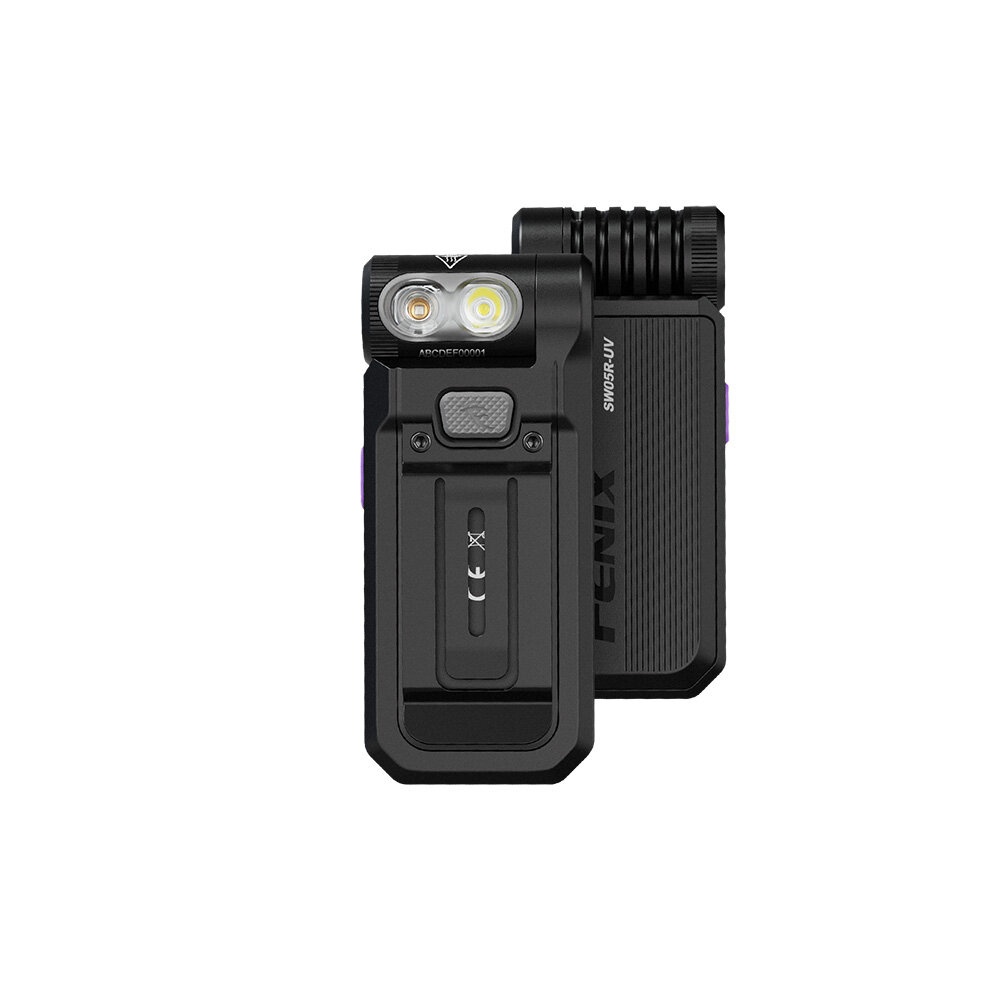 Фонарь Fenix многофункциональный SW05R-UV с ультрафиолетовой подсветкой, черный