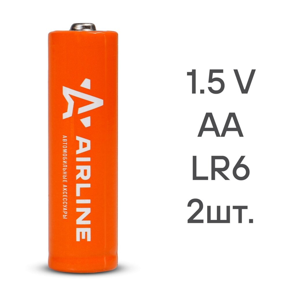 Батерейка Airline LR6/AA LR6/AA щелочная щелочная, 2