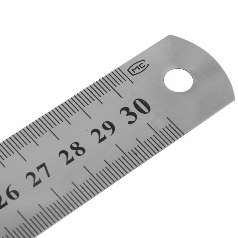 (Одна) стальная линейка 30CM