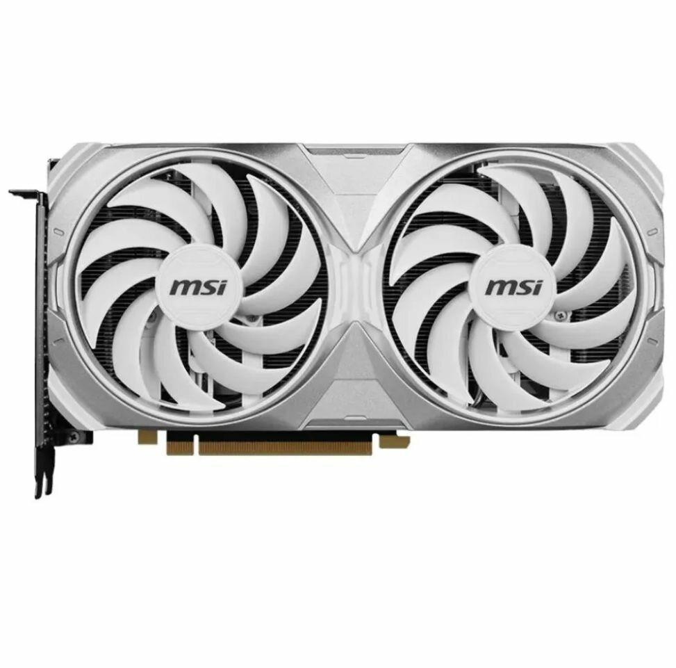 Видеокарта MSI GeForce RTX 4070 Ti SUPER VENTUS 2X WHITE OC (RTX 4070 TI SUPER 16G VENTUS 2X WHITE OC) - PCI-E 4.0 x16, 16 ГБ, GDDR6X, 256 бит, DisplayPort, HDMI, GPU 2340 МГц