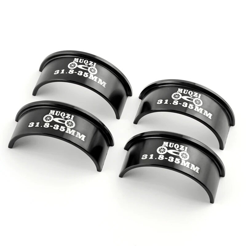 MUQZI Адаптер руля 25.4-31.8 мм 31.8-35 мм для детских велосипедов Черный, Black 31.8-35mm