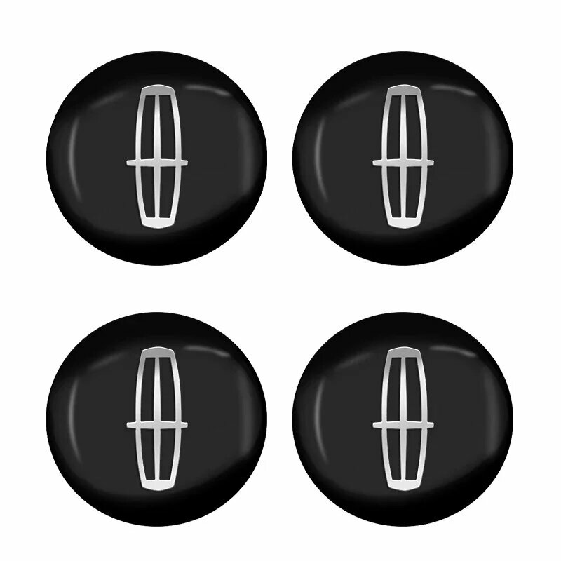 4 шт, 56 мм, наклейки на колеса автомобиля, центральная крышка ступицы, эмблема автомобиля, значок, наклейка для Lincoln Navigator MKZ MKX MKC MKT Continental Nautilus