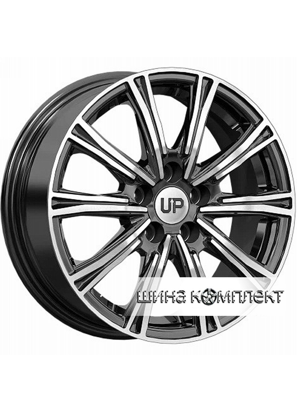 Колесный диск Wheels UP Up123 6x15 5x100 ET38 57,1 New Diamond литой для автомобиля