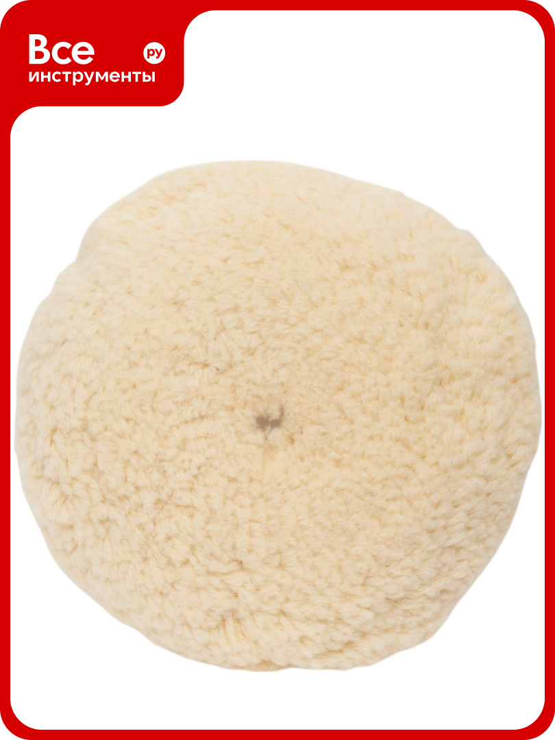 Насадка полировальная на липучке (овчина) 180 мм Makita 192629-7 для шлифования и полировки поверхностей