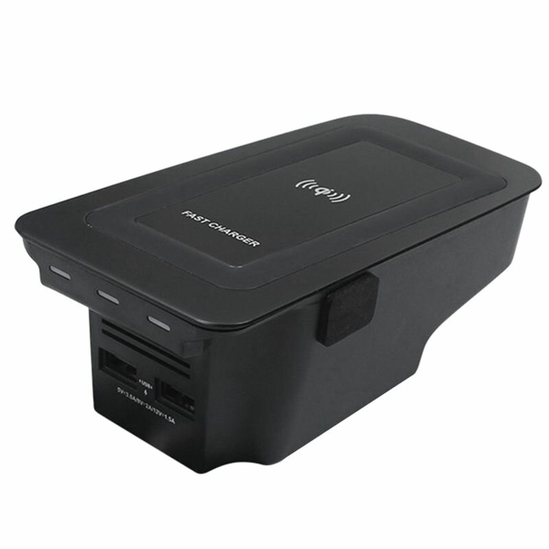 Беспроводное зарядное устройство для телефона в прикуриватель для Volvo XC60/S90/V90/XC90/S60/V60, индукционная