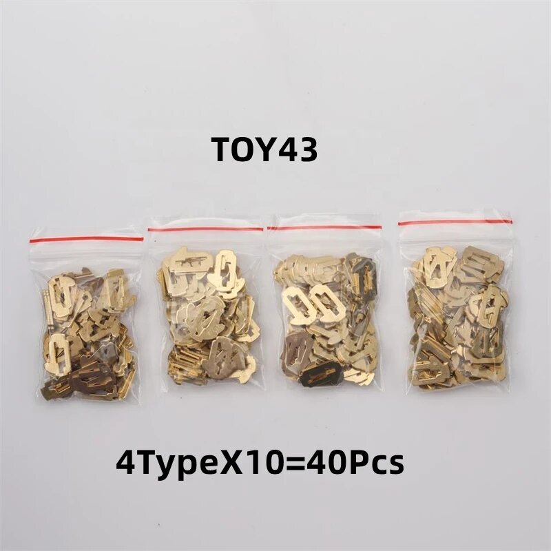 XIEAILI OEM 40 шт. TOY43 аксессуары для ремонта замка автомобильный замок язычковый замок для Toyota Camry Corolla