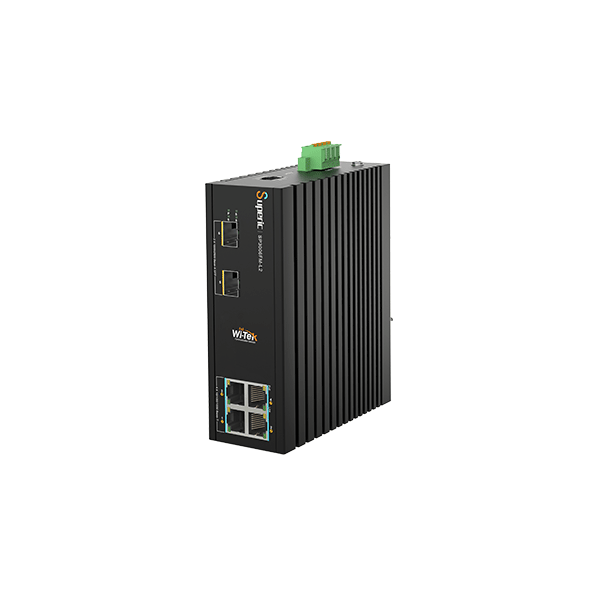 SP3006FM-L2, промышленный управлямый L2 PoE, 4GE+2SFP 2,5Gb