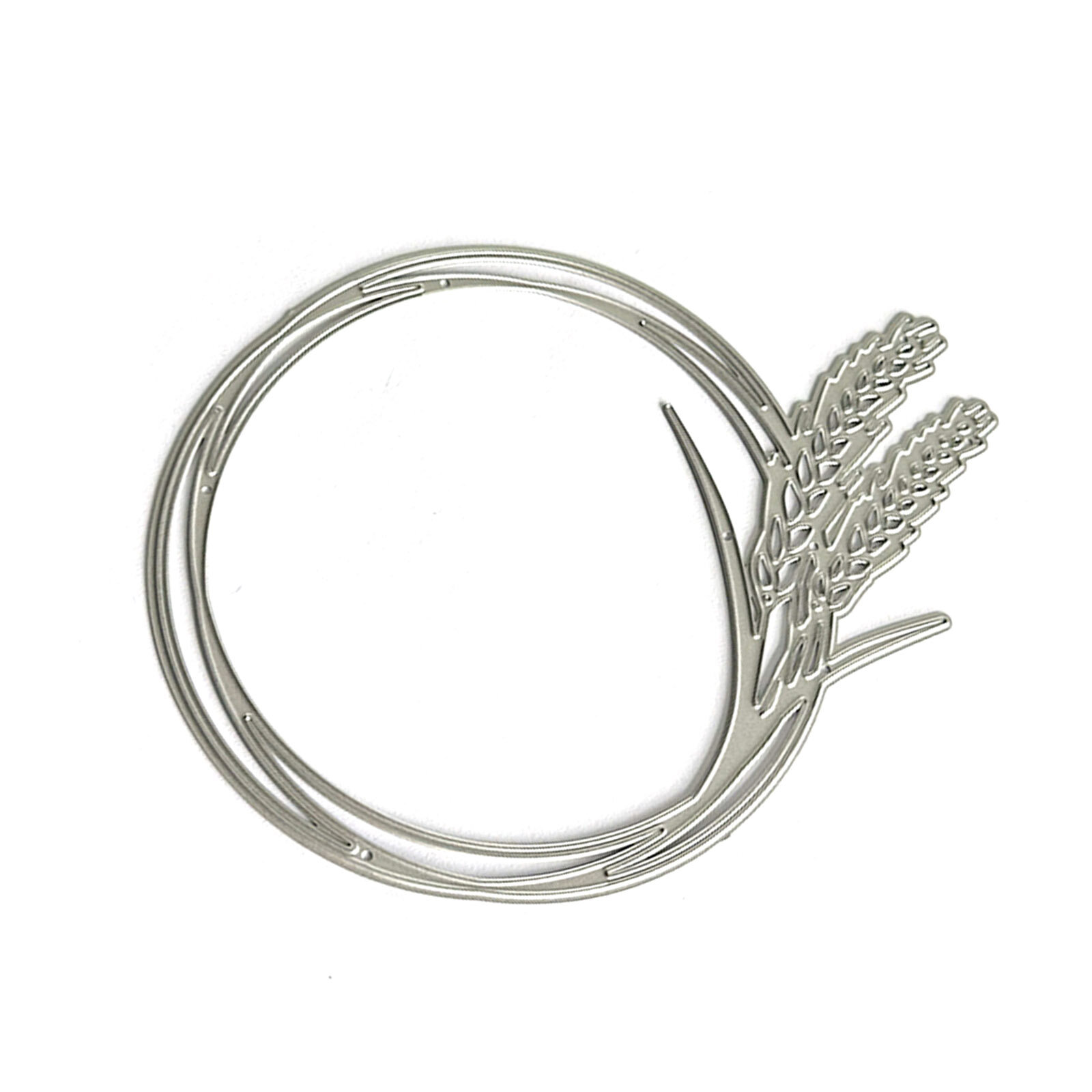 Трафареты для вырезания венка из пшеницы углеродистой стали украшения бумажных карточек