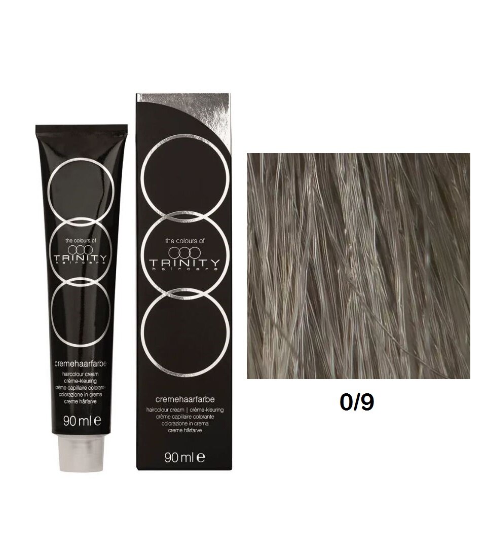 Trinity COT Тринити Стойкая краска с кератином 90 мл - COT 0/9 cendré Сандрэ