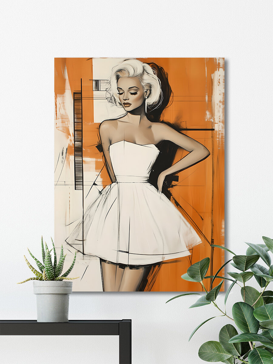 Картина в салон красоты / на стену - Мерлин Монро, картина 20*30 см.