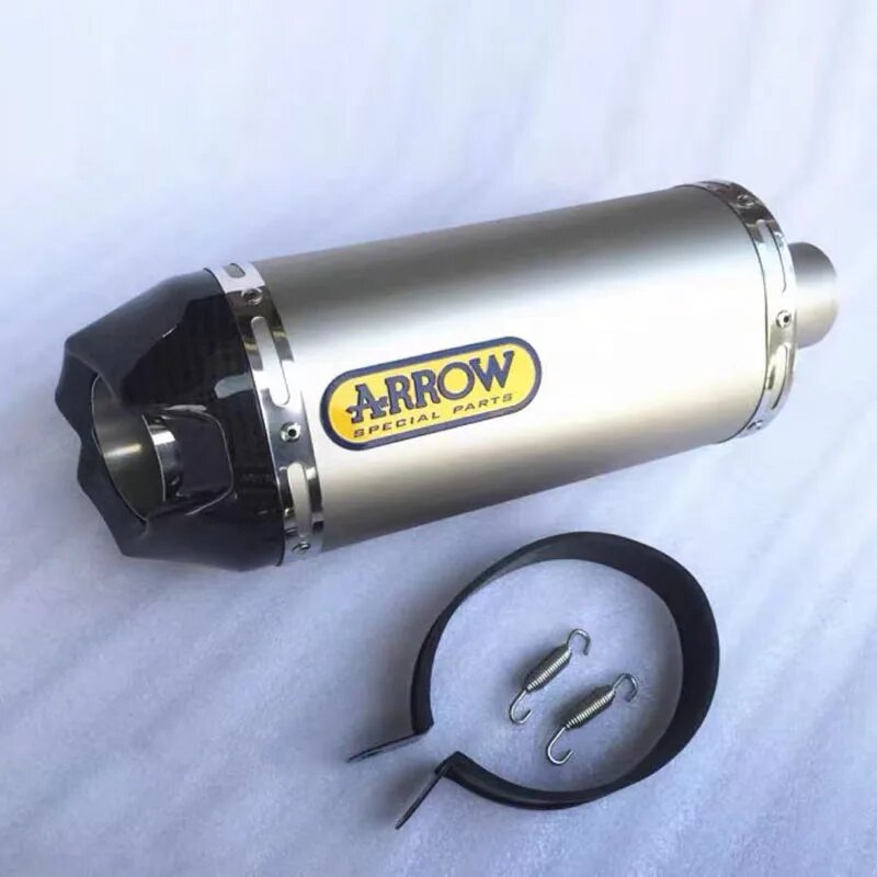 51 мм универсальный модифицированный глушитель выхлопной трубы для мотоцикла 300cc 600CC 1000CC для Yamaha cbr600 NC700 BJ600 690 Z1000 CBR250R R6 Short