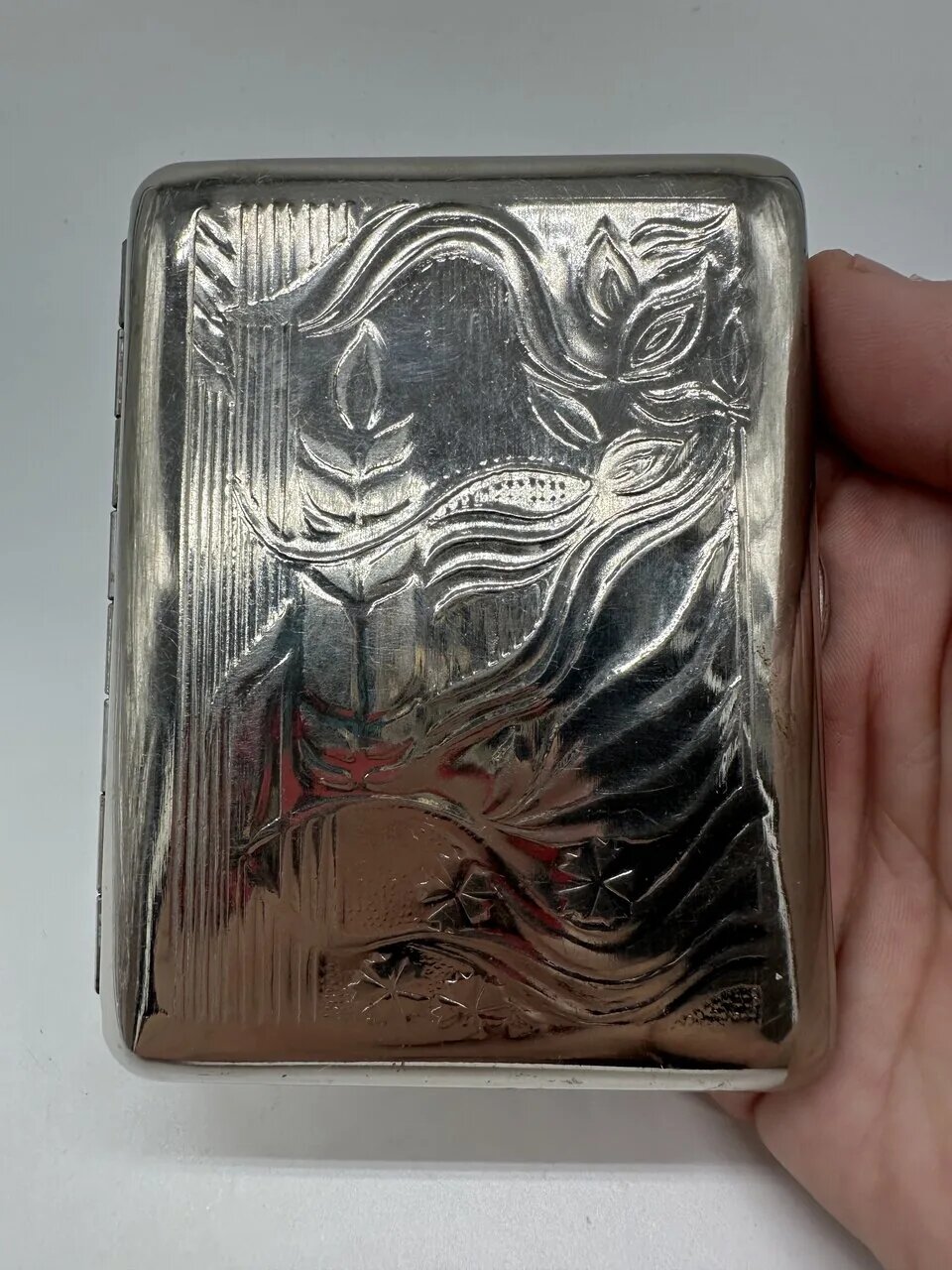 Портсигар 1970 годы Винтажный ссср коллекционный