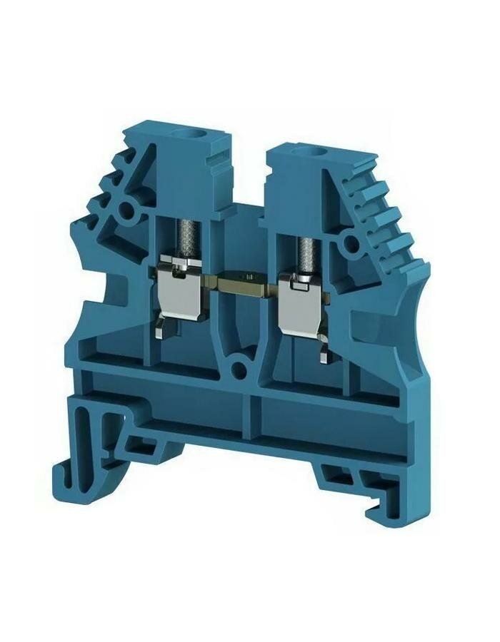 Набор Клеммник на DIN-рейку 2,5мм. кв. (синий); AVK2,5(RP) {0.0.0.3.04121RP} 1 шт (2 шт)