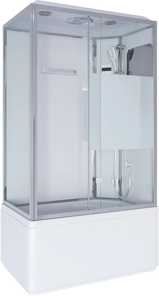 Душевая кабина Niagara Ultra NG-307-01R 120х80, с высоким поддоном