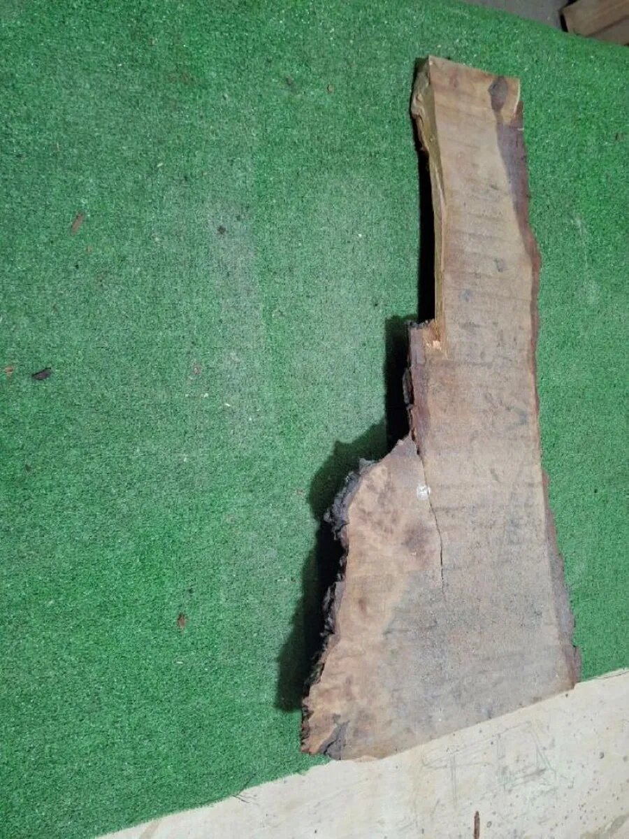 Слэб массив каповая ольха (830-420-30мм)