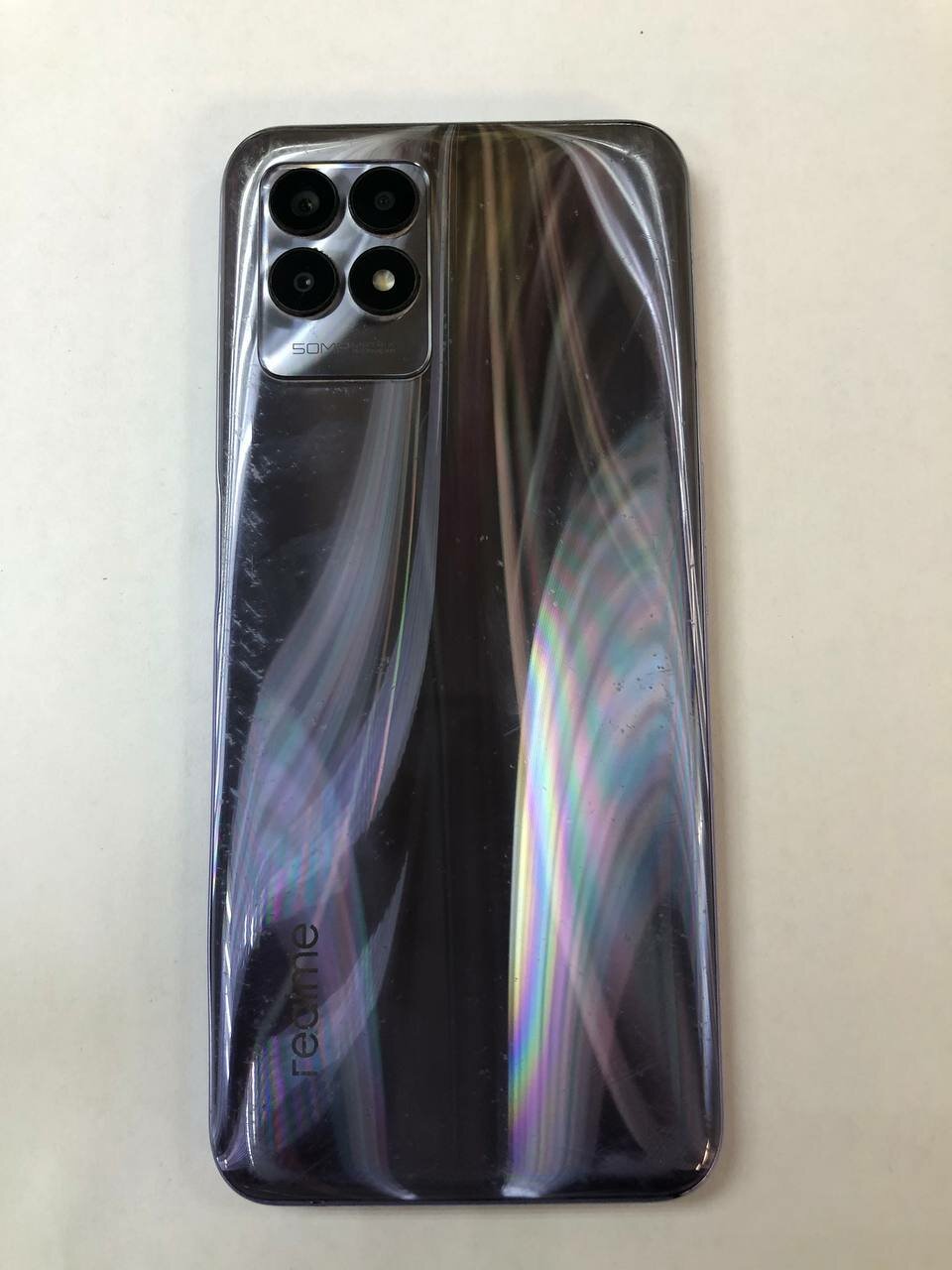 Смартфон realme 8i 4/64 ГБ RU, Dual nano SIM, космический фиолетовый